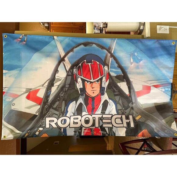Agent Orange | Other | Robotech Macross Saga 5ft Flag Rick Hunter ...